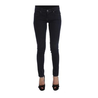 Costume National Slim Designer Denim Fit Blue Jeans - - Jeans - Damen - Blau - W26