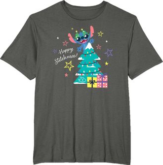Disney 100 Lilo & Stitch Christmas Happy Stitchmas! T-Shirt