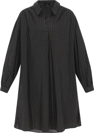 Dreimaster Dreimaster Kleid Frauen schwarzes Karo