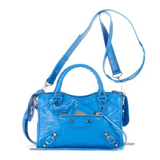 Balenciaga Crossbody Bags - Classic City Mini - Gr. unisize - in Blau - f&uuml;r Damen