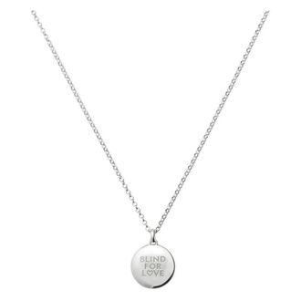 Gucci Blind for Love Anh&auml;nger-Halskette - - Accessories - Damen - Grau - ONE SIZE