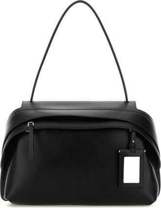 Tod's Femme, Sacs, Noir, Taille: ONE Size Wave Sac Bandouli&egrave;re Moyen