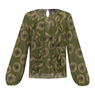 Emme Di Marella Emme DI Marella, Femme, Blouses et Chemises, Vert, Taille: 44 FR Salute-006 Blouse
