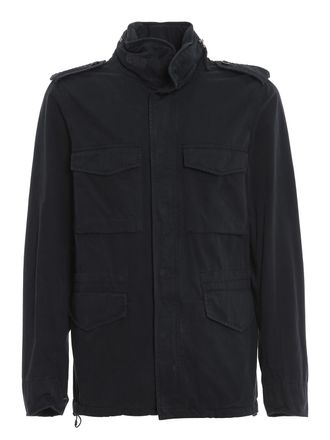 Aspesi Veste Casual - Bleu Fonc&eacute;
