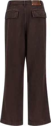 Dries Van Noten Pincks Jeans - Brown