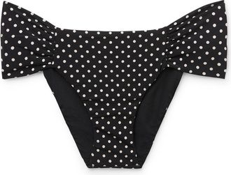 Calzedonia Bikinihose Polka Dot Black