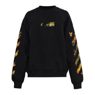 Off-white Homme, Sweatshirts et sweats &agrave; capuche, Noir, Taille: 2XL SweaT-shirt &agrave; logo color&eacute;