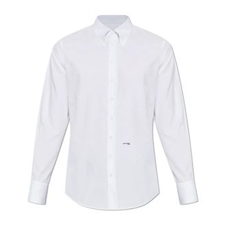 Dsquared2 Klassisches Hemd - - Shirts - Herren - Wei&szlig; - M