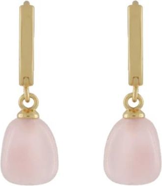 Dansk Copenhagen Femme, Accessoires, Jaune, Taille: ONE Size Audrey In:store Boucles doreilles Cr&eacute;oles Plaqu&eacute; Or