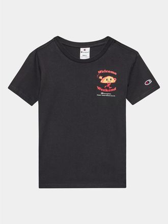 Champion T-Shirt 306375 Schwarz Regular Fit