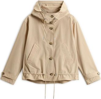 Woolrich Femme, Vestes, Beige, Taille: 40 FR Short Urban Touch Parka