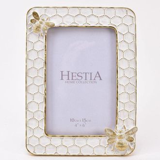 Hestia Honey Bee Resin Photo Frame 4 x 6