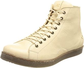 Andrea Conti Femme Damen Sneaker Basket, Ivoire, 35 EU