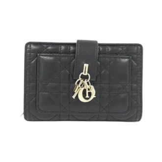 Dior Pre-owned My Dior Dittany Wallet - Femme - Pre-owned - Noir - Taille: ONE Size
