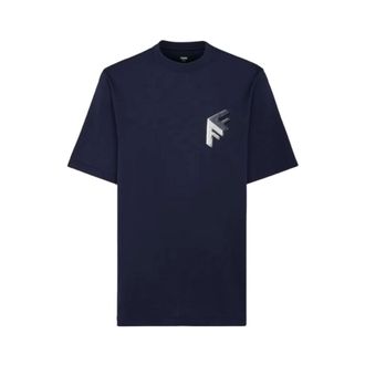 Fendi Herren, Oberteile, Blau, XLGr&ouml;&szlig;e