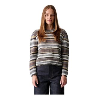 A.P.C. A.p.c. - Pull Gabby &agrave; col rond - Femme - Pulls - Multicolore - Taille: 38 FR