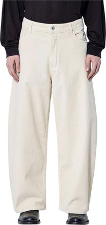 STUDIO NICHOLSON Paolo Volume Pants - Homme - Pantalons - Beige - Taille: S