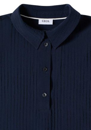Cecil Tunika TOS Solid Collar Blouse