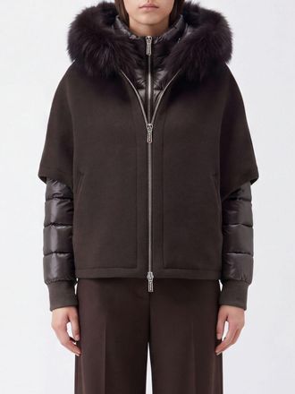 Moorer Manteau Femme couleur Marron