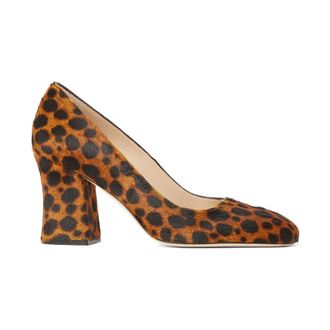Stuart Weitzman Curveblock 85 Pumps - - Shoes - Damen - Braun - 35 1/2 EU