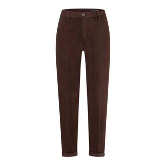 M.A.C Turn Up Chino - - Trousers - Damen - Braun - M