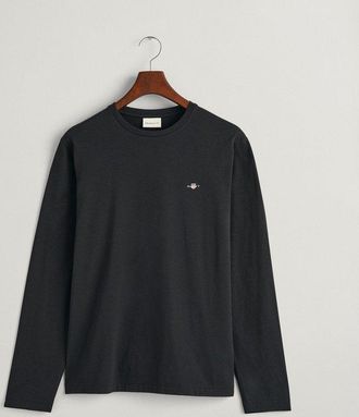 GANT Kurzarmshirt Langarmshirt Shield