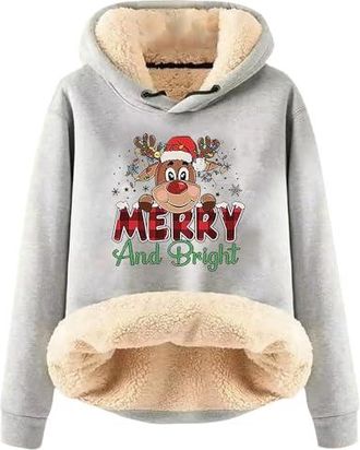 Generic Pull De Noel Femme Pull Noel Femme Sweat Noel Coupe Cool Confortable Sweat Manches Longues 2024 Cartoon Color Block Moderne Décontracté