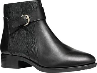 Geox Femme D Felicity A Bottes de Cheville, Noir, 39.5 EU