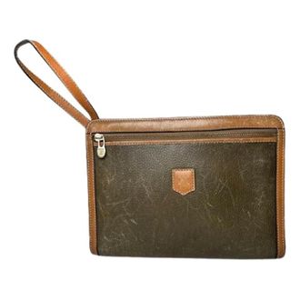 Celine Pochette Vintage Pre-owned - Femme - Pre-owned - Brun - Taille: ONE Size