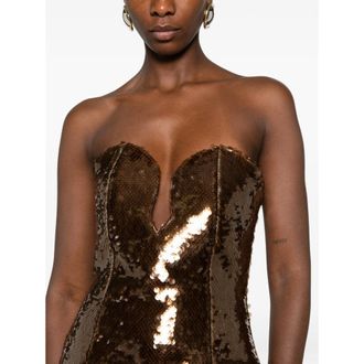 New Arrivals Sequin Dress - Bronze