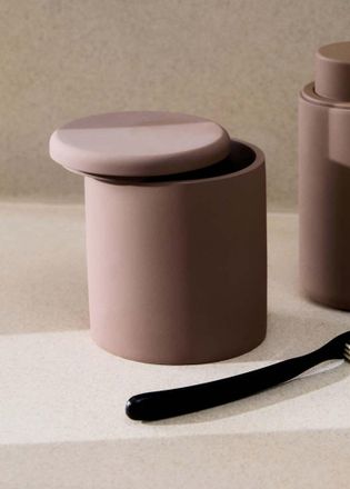 Mango Gobelet salle de bains r&eacute;sine marron - Home - S - MANGO HOME