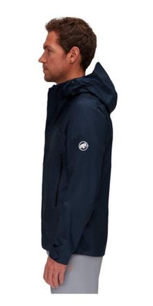 Mammut Softshelljacke Hardshell-Wanderjacke Microlayer 2.0 HS Hooded (2.5-Lagen)