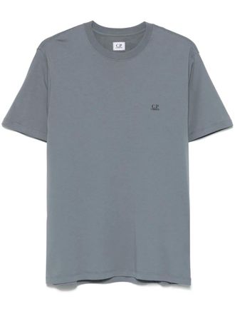 C.P. Company t-shirt &agrave; imprim&eacute; verres de lunettes signature - Bleu