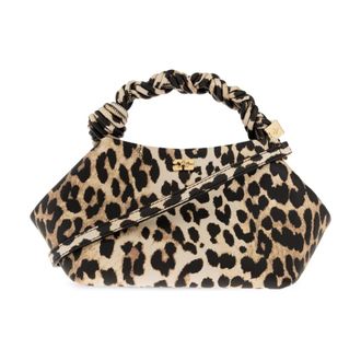 Ganni Eco Leather Handbag - - Bags - Damen - Beige - ONE SIZE