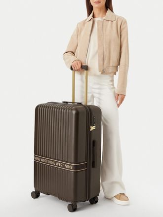 Nine West Gro&szlig;er Koffer Nine West CEO-NW-L-001-10 Dunkelbraun
