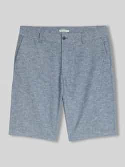 Tom Tailor Denim Regular Fit Bermuda aus Leinen-Baumwolle-Mix