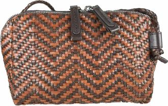 Allan K Allan K, Femme, Sacs, Brun, Taille: ONE Size Wuxi Mini Zigzag