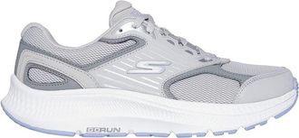 Skechers Go Run Consistent 2.0 Advantage Sneaker f&uuml;r Damen, Leder (Grau/Lavendel)
