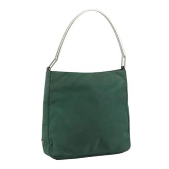 Prada Pre-owned Vintage Schultertasche - - Pre-owned - Damen - Gr&uuml;n - ONE SIZE