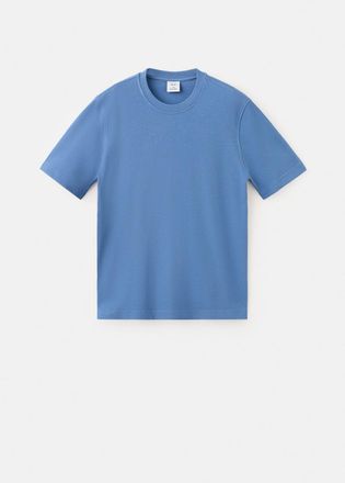 Mango T-shirt 100 % coton regular-fit bleu porcelaine - Homme - XXL - MANGO MAN