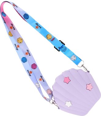 Yardwe Umh&auml;ngetasche mit Muscheldesign Praktische Schultertasche mit Rei&szlig;verschluss f&uuml;r M&auml;dchen und T&auml;glichen Gebrauch Zuf&auml;llige Farbe