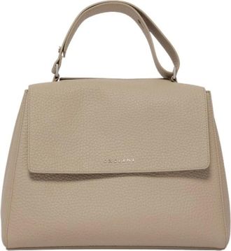 Orciani Femme, Sacs, Beige, Taille: ONE Size Sveva Soft Media