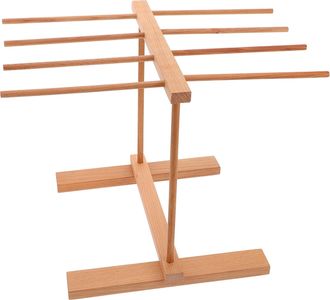 BESPORTBLE Pflanzen Trockenständer Aus Buchenholz Hängendes Blumentrockengestell Platzsparender Wäscheständer Für Blumen Und Kräuter Transportabel Für Indoor Und