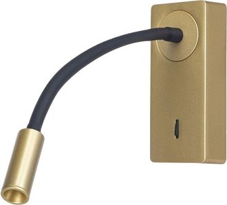 Forlight Mine Leseleuchte in Goldfarbe mit warmweißem Licht 3000K