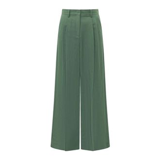 Max Mara Damen, Hosen, Gr&uuml;n, SGr&ouml;&szlig;e