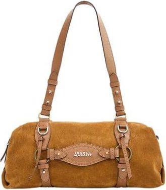 Isabel Marant Sac bowling Tilpa Mini en veau velours et cuir