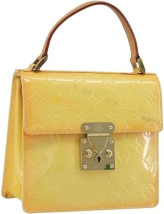 Louis Vuitton Pre-owned Toile sacs-louis-vuitton - Femme - Pre-owned - Jaune - Taille: ONE Size