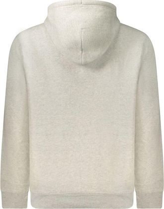 Tommy Hilfiger Logo-Appliqu&eacute; Cotton Hoodie - Gray