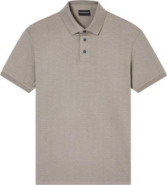 Emporio Armani Homme, Tops, Beige, Taille: XL Polo Chemises