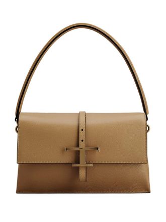 Tod's mini sac à main à boucle T - Marron